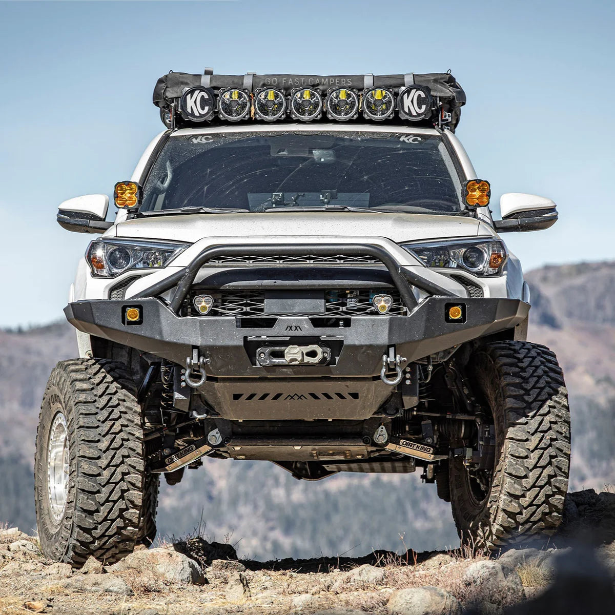 Backwoods Adventure Mods Hi-Lite Overland Front Bumper [PreRunner Bull ...