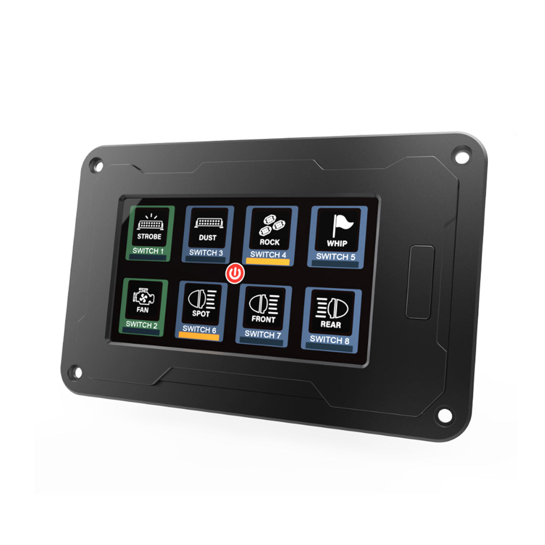 Acumen Camera The Legend Panel with 4.3-inch Touchscreen for 8-Gang in ...